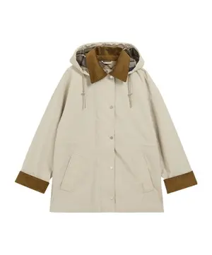 Barbour Hooded Short Parka Jacket - No