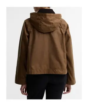 Barbour Cropped Hooded Jacket - No