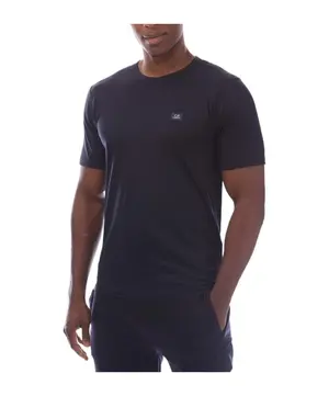 C.P. COMPANY Solid Color T-shirt - Black