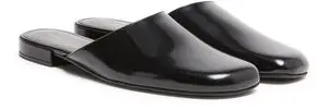 THE ROW Glossy Low Heel Mules