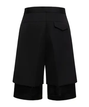 JIL SANDER High-waisted Shorts With Rolled Hem