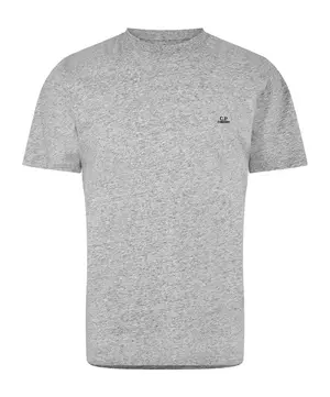 C.P. COMPANY Solid Color T-shirt - Grey