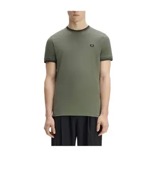 Fred Perry Striped T-shirt With Two Stripes