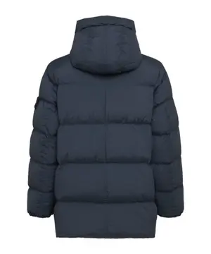 Stone Island Hooded Long Down Jacket