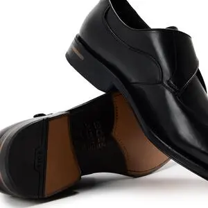 Hugo Boss Polished Leather Monk Shoe