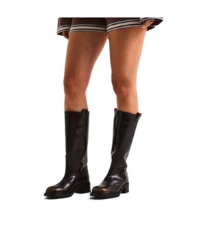 ALOHAS Tall Boots With Block Heel