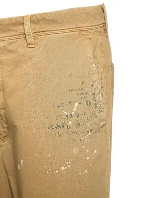 Incotex X Facetasm Printed Casual Pants