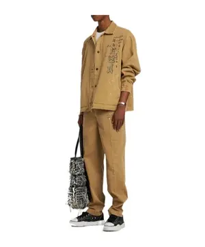Incotex X Facetasm Printed Casual Pants
