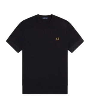 Fred Perry Crewneck Shortsleeve Top - Black