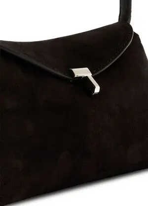 TOTEME Suede Shoulder Crossbody Bag