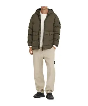Stone Island Hooded Down Jacket