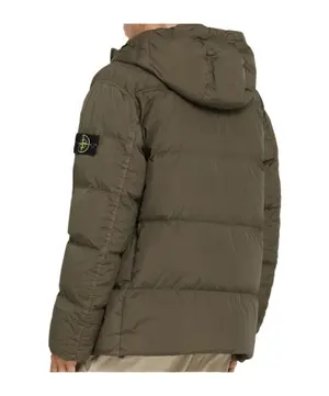 Stone Island Hooded Down Jacket
