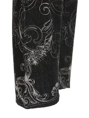 Versace Midrise Straightleg Jeans