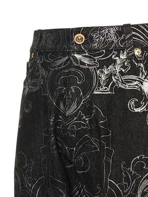 Versace Midrise Straightleg Jeans