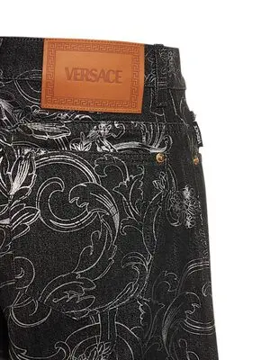 Versace Midrise Straightleg Jeans