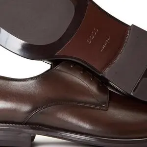 Hugo Boss Polished Leather Derby Shoe