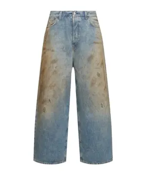 Acne Studios High-waisted Straight-leg Jeans