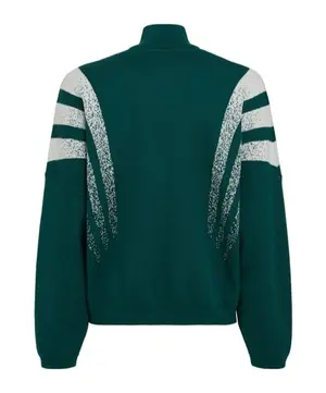 ADIDAS ORIGINALS Turtleneck Zipup Knit Sweater