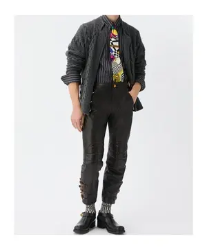 Versace Wool-cashmere Knit Cardigan