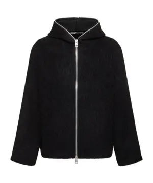 Our Legacy Oversized Hooded Knit Sweater - No