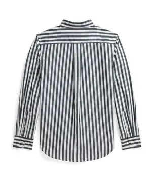 Polo Ralph Lauren Striped Poplin Long Sleeve Shirt