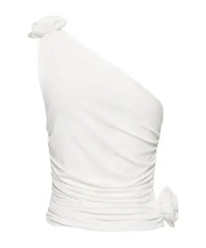 Magda Butrym Asymmetric Top With Draping