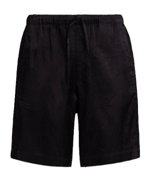 Dries Van Noten Elasticwaist Shorts - Black