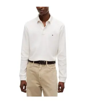 Tommy Hilfiger Solid Color Polo Shirt