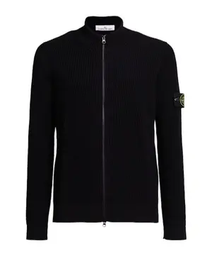 Stone Island Turtleneck Zipup Sweater