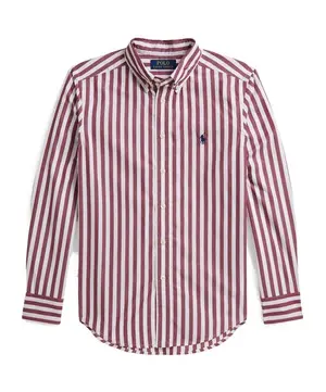Polo Ralph Lauren Striped Cotton Poplin Button-up Shirt