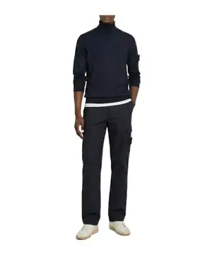 Stone Island Turtleneck Longsleeve Knit Sweater