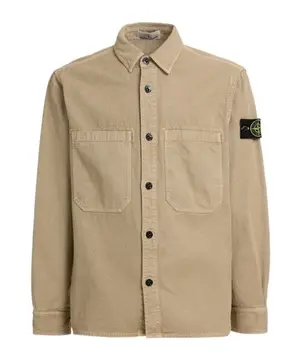 Stone Island Frontbutton Shirt - Nude
