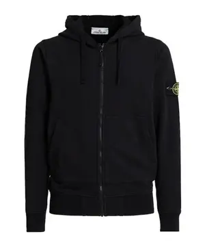 Stone Island Hooded Drawstring Knit Sweater