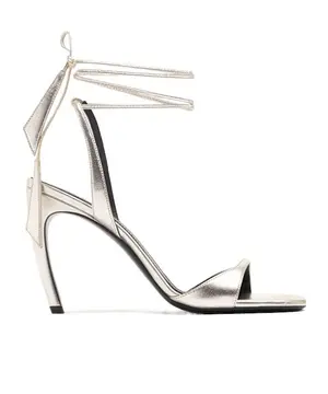 Attico Ankle Strap High Heel Sandals - No
