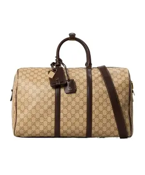 Gucci Monogram Duffle Travel Bag - No