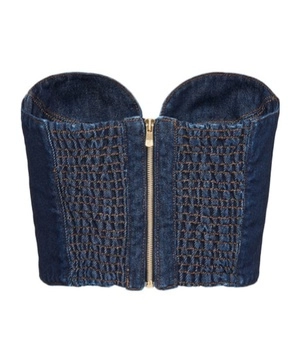 Magda Butrym Bustier With Heart Neckline