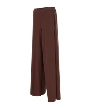 Marella High-waisted Wide-leg Casual Trousers