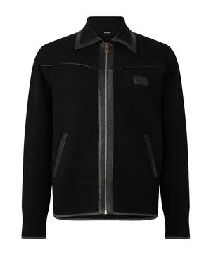 Amiri Zipup Knit Jacket