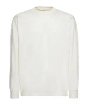 THE ROW Crewneck Longsleeve Top - White