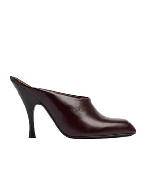 Khaite Closed-toe Mules With Spool Heel