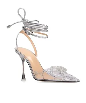 MACHMACH Stiletto Heeled Sandals With Ankle Strap