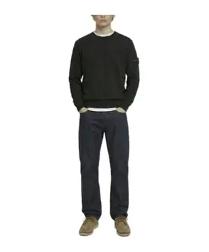 Stone Island Classic Crewneck Knit Sweater