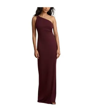 Ralph Lauren One-shoulder Gown