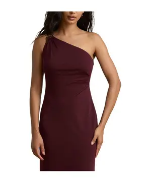 Ralph Lauren One-shoulder Gown