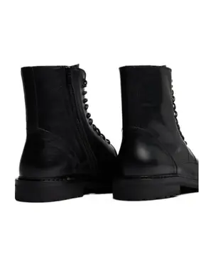 ANN DEMEULEMEESTER Thicksoled Roundtoe Ankle Boots