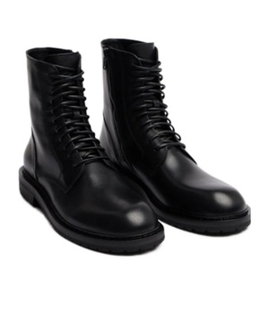 ANN DEMEULEMEESTER Thicksoled Roundtoe Ankle Boots