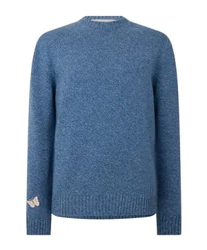 Valentino Garavani Longsleeve Knit Sweater - Blue