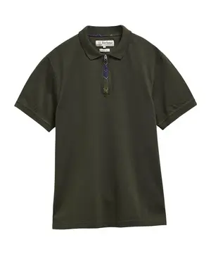 Barbour Texturedknit Polo Shirt