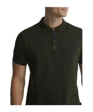 Barbour Texturedknit Polo Shirt
