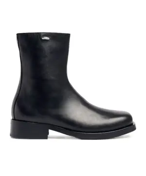Our Legacy Midheel Roundtoe Ankle Boots - Black